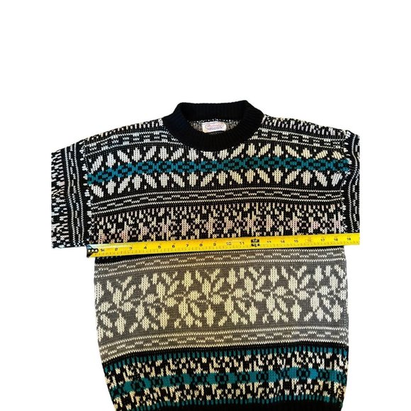 Burlington | Sweaters | Vintage Burlington Sweater Adult M Nordic Fair ...